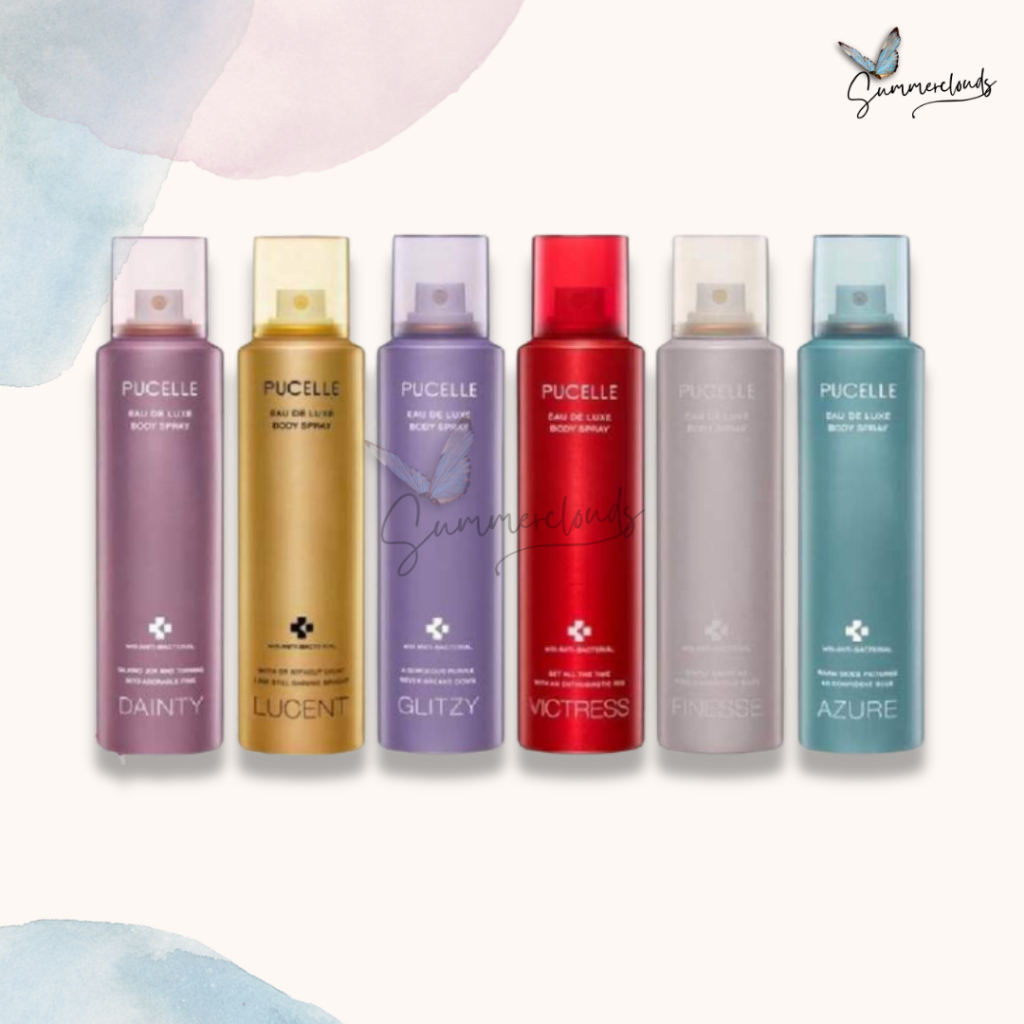 Jual PUCELLE Eau De Luxe Body Spray | EDT Parfum | Shopee Indonesia