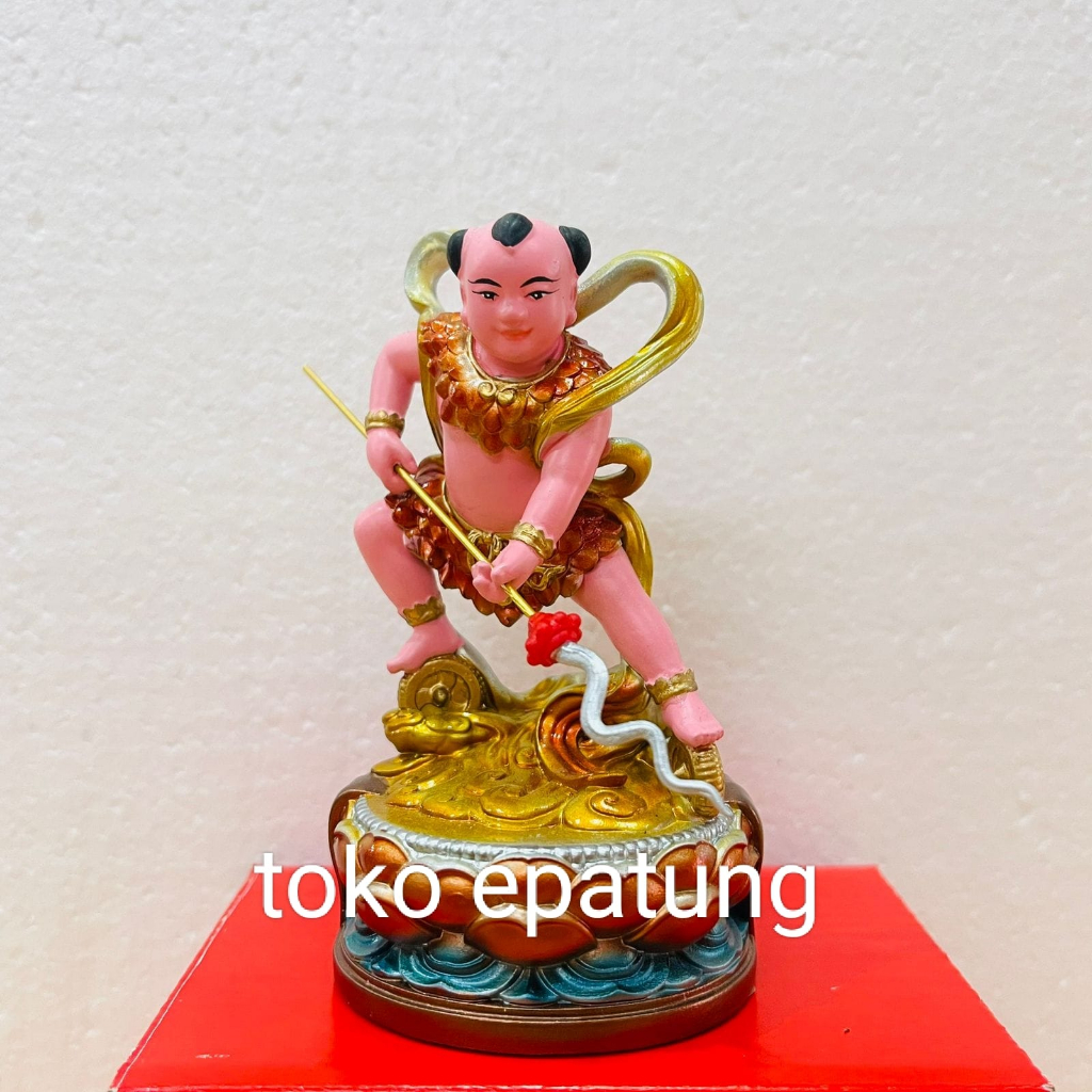 Jual patung dewa naca / lo cia / locia - teratai - 4 inch - fiber - l ...