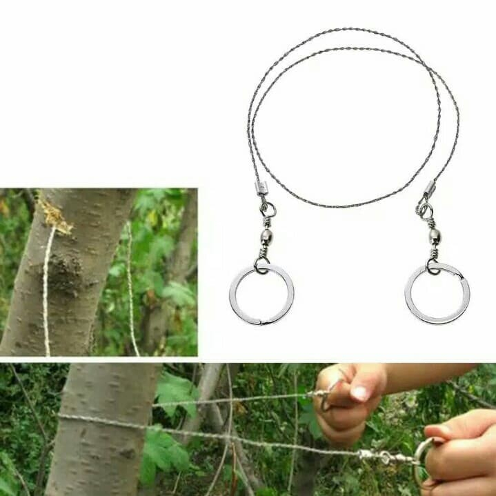 Jual Wire saw gergaji kawat tangan pemotong kayu | Shopee Indonesia