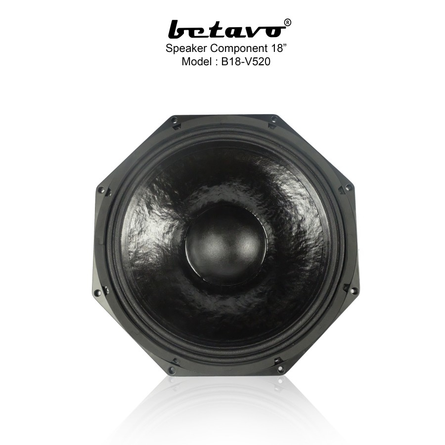 Jual SPEAKER COMPONENT 18" BETAVO B18-V520 PROFESSIONAL AUDIO KOMPONEN ...