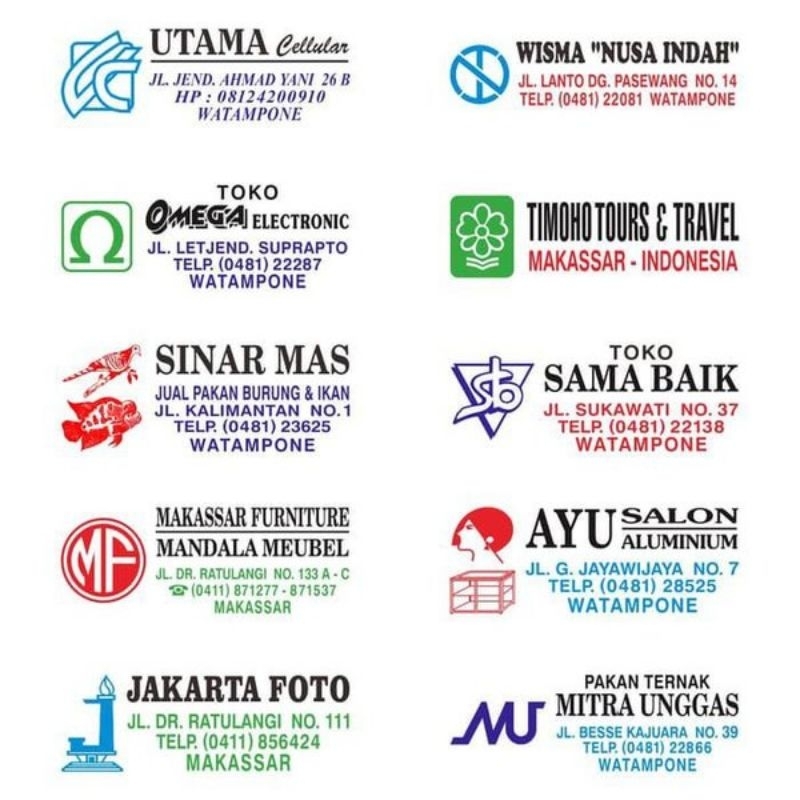 Jual STEMPEL OTOMATIS 3 WARNA | STEMPEL OTOMATIS FREE DESAIN 3 WARNA ...