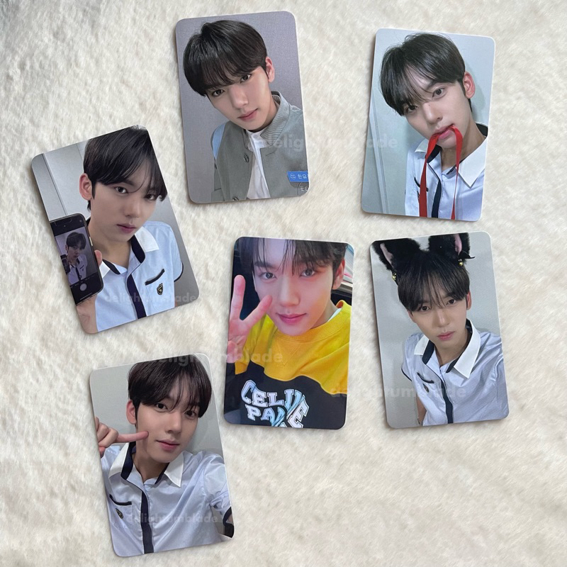 Jual han yujin zerobaseone zb1 photocard pc album ribbon makestar meong | Shopee Indonesia