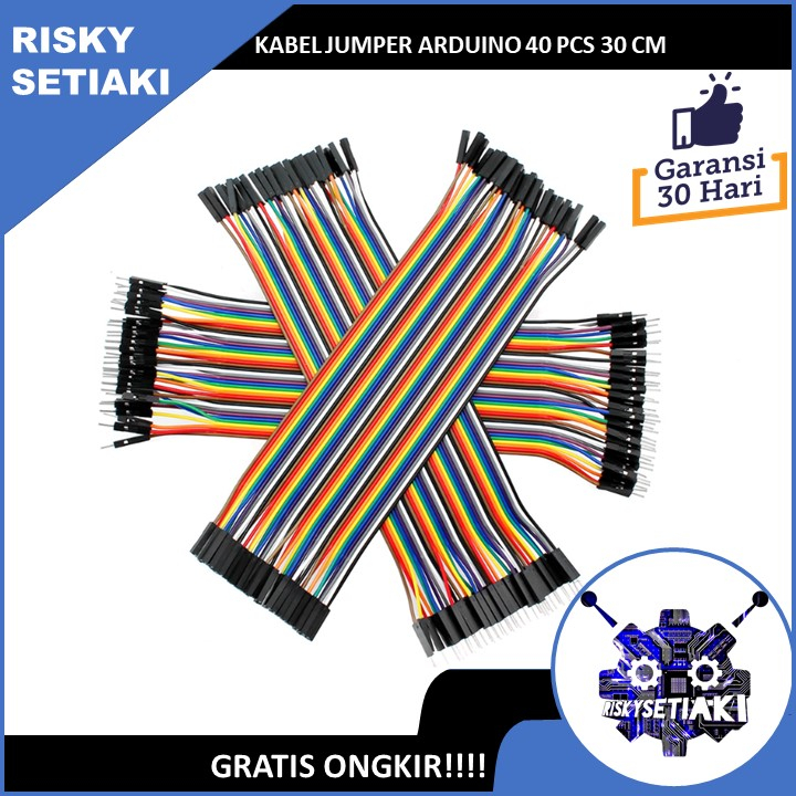 Jual KABEL JUMPER ARDUINO 40 PCS 30 CM | Shopee Indonesia