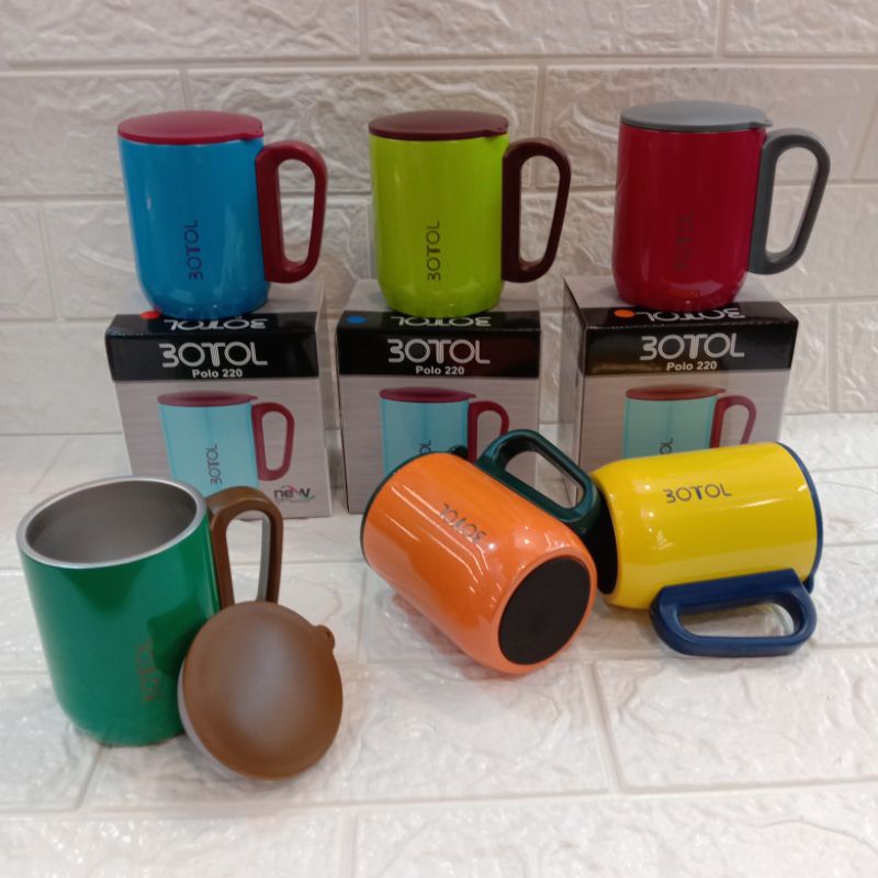 Jual Gelas Mug Dubblin / Gelas Mug Polo / Gelas Dubblin - 3OTOL 220 ML ...