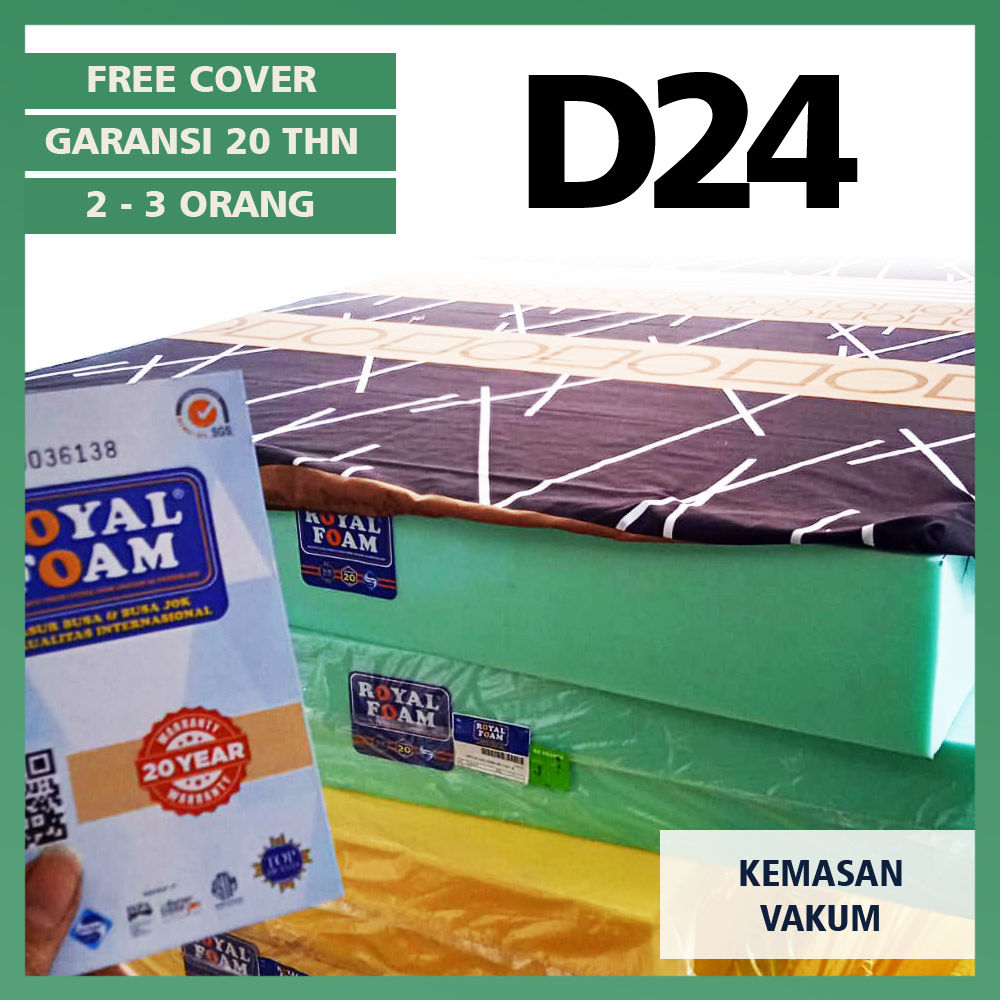 Jual [Royal Foam] Kasur busa Spon Super Vakum D24 14cm dan 20cm ...