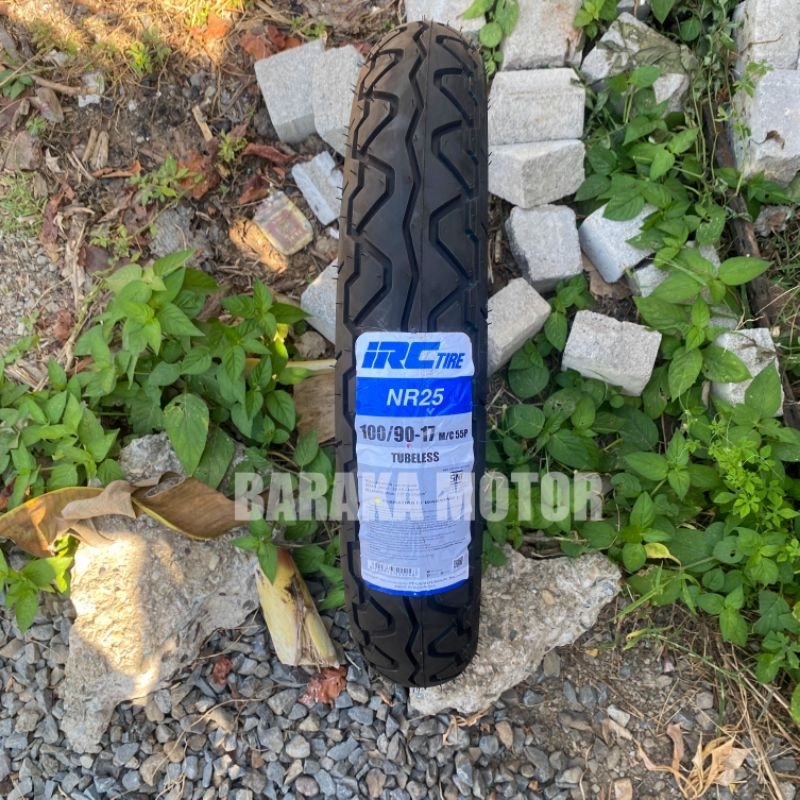 Jual Ban Tubeless 100/90-17 Verza/ Megapro Mono (NR25 IRC) | Shopee ...