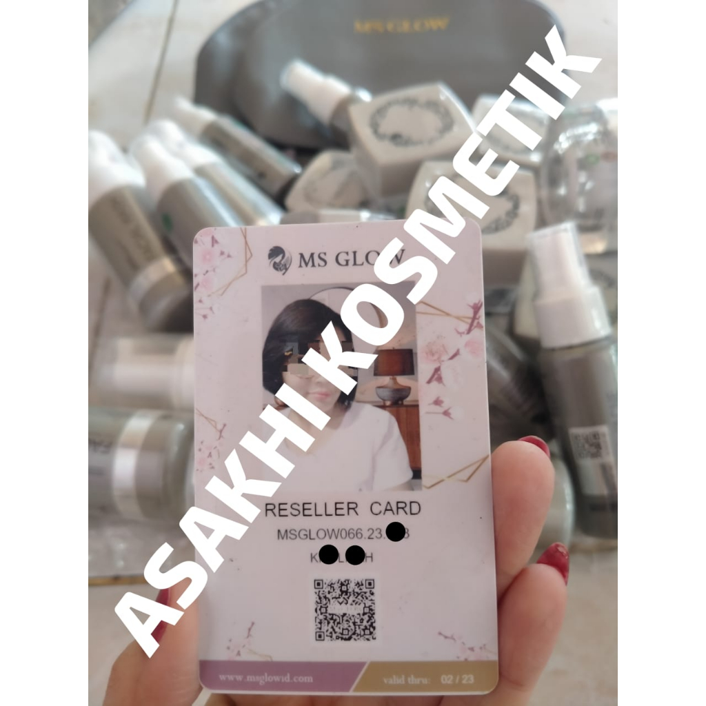 Jual MS Glow Paket Wajah Free Pouch Original ada ID Card Resmi Segel ...