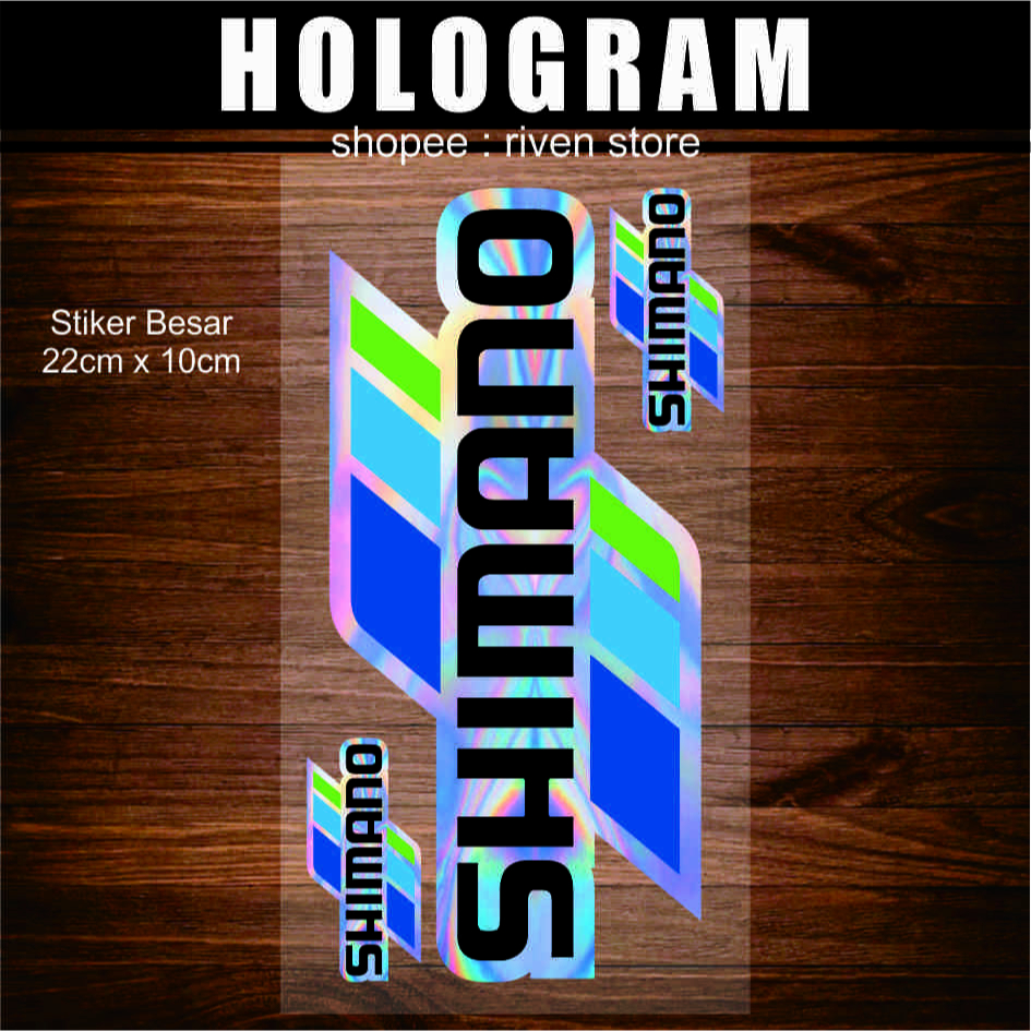 Jual Stiker Cuting Mancing Sticker Cutting Hologram untuk Tacle Box ...