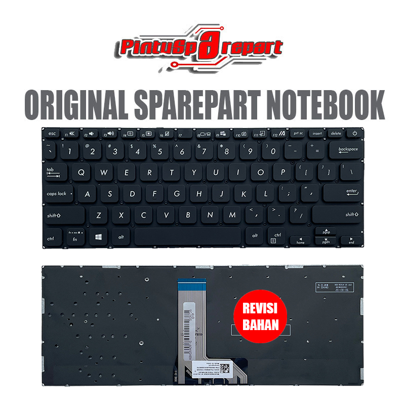 Jual KEYBOARD LAPTOP ASUS A409 X409 A409F A409U A409M A409FA ORIGINAL ...