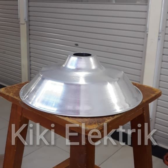 Jual Kap Lampu Gantung WD Silver Diameter 30 cm ( Tanpa Fitting ) | Shopee Indonesia