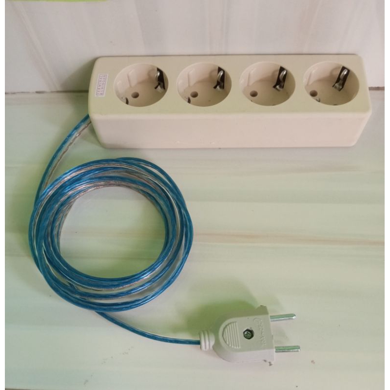 Jual STOP KONTAK/ TERMINAL COLOKAN LISTRIK SNI KUNINGAN | Shopee Indonesia