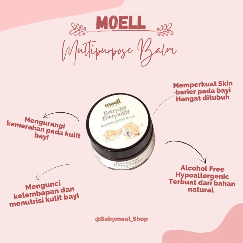 Jual Moel Multipurpose Balm 30gr | Shopee Indonesia
