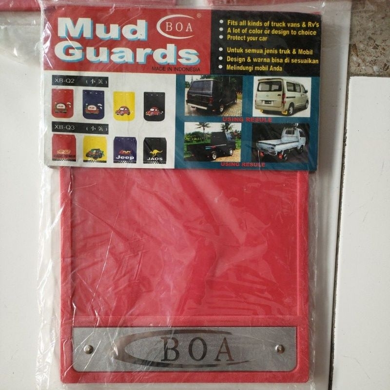 Jual Mud Guards Penahan Lumpur isi 2pc semua MOBIL dan Truk UNIVERSAL ...