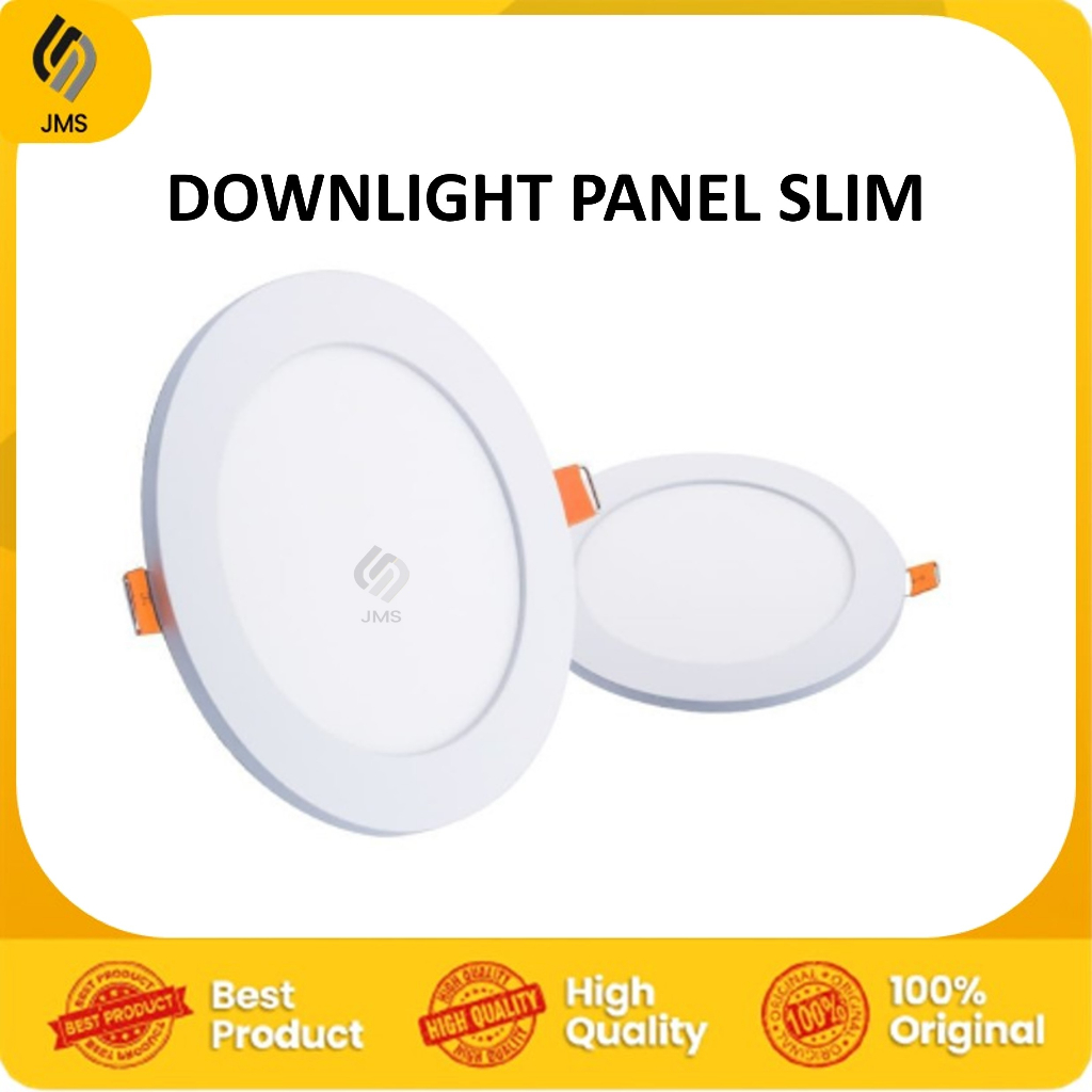 Jual LAMPU PLAFON BULAT LED SLIM 6W 9W 12W 18W DOWNLIGHT PANEL ...