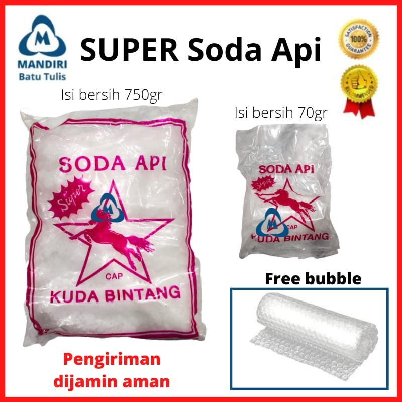 Jual Soda Api Kuda Bintang Kecil 400 gr / 750 gram - Penghilang kerak ...