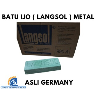 Jual LANGSOL ORI BATU POLES HIJAU IJO / COMPOUND POLES BESI STAINLESS ...