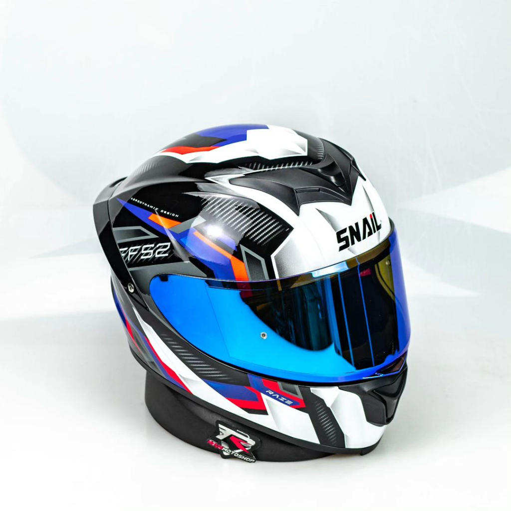Jual Helm Fullface Snail FFS2 RAZE | Shopee Indonesia