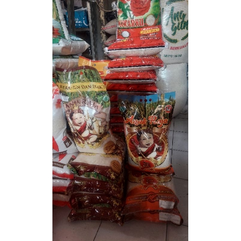 Jual Beras 5 Kg : Anak Raja, Ayana, SIIP, Cap Sakura, Cap Mawar, Cap ...