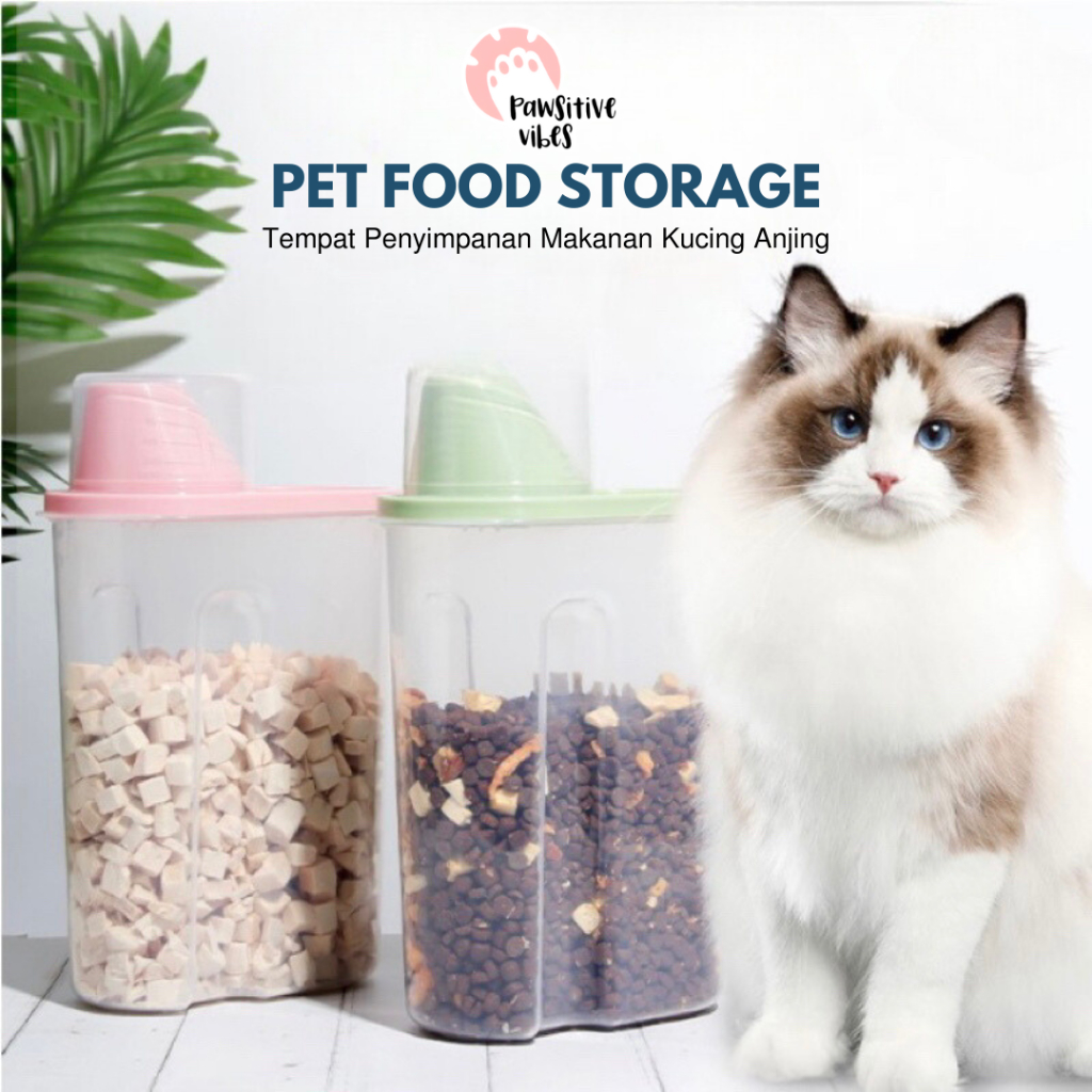 Jual Pet Food Storage - Tempat Penyimpanan Makanan Kucing Anjing - Pet ...