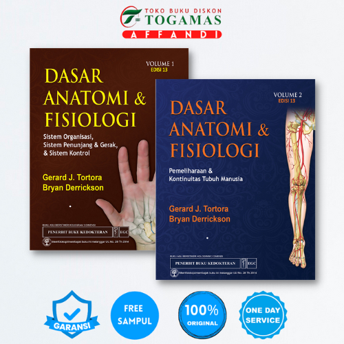 Jual DASAR ANATOMI & FISIOLOGI JILID 1 - 2 EDISI 13 | GERALD J. TORTORA, BRYAN DERRICKSON // EGC ...
