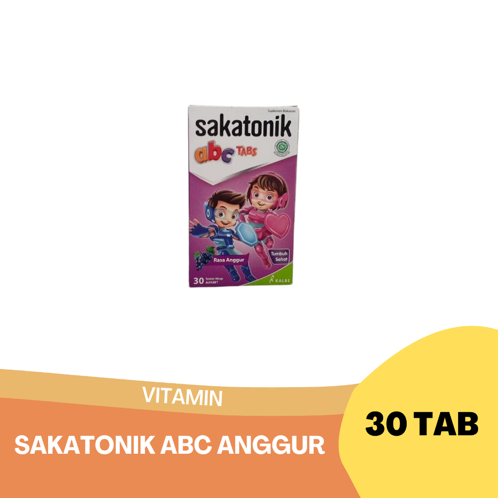 Jual Sakatonik ABC Anggur isi 30 tablet | Shopee Indonesia