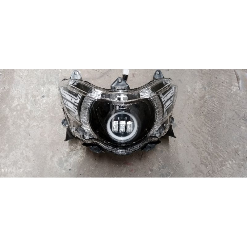 Jual lampu depan custom daymaker lazy blok soul GT Xeon GT soket pnp ...
