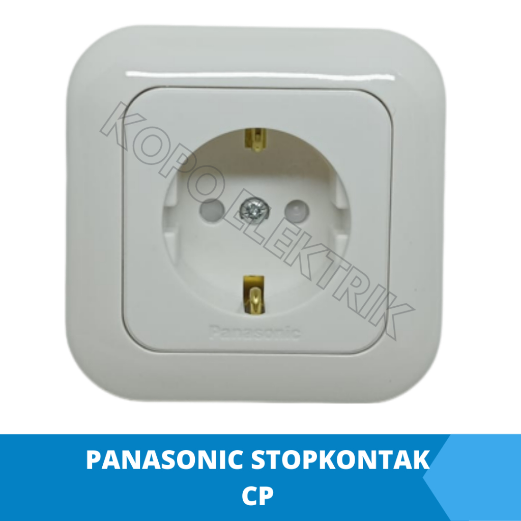 Jual Stop Kontak Panasonic WEJP1121 W Dengan Child Protection SNI ...