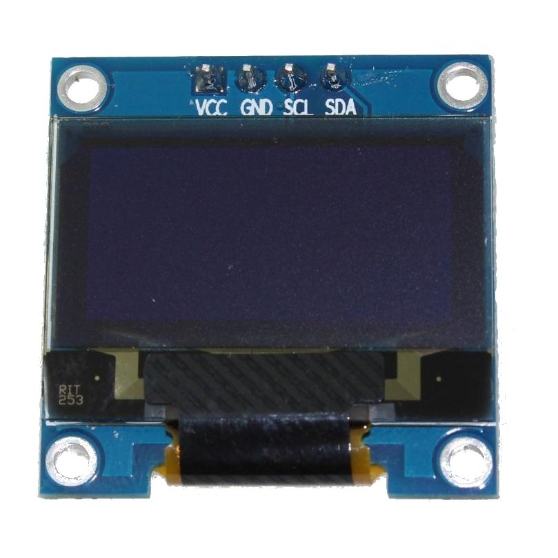 Jual 0.96" I2C/IIC 128X64 OLED LCD Module Modul LCD OLED 0.96" 128X64 | Shopee Indonesia