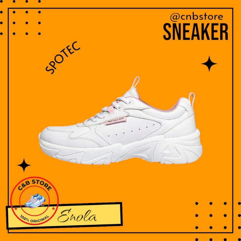 Jual SPOTEC Sepatu SNEAKER Artikel ENOLA | Shopee Indonesia