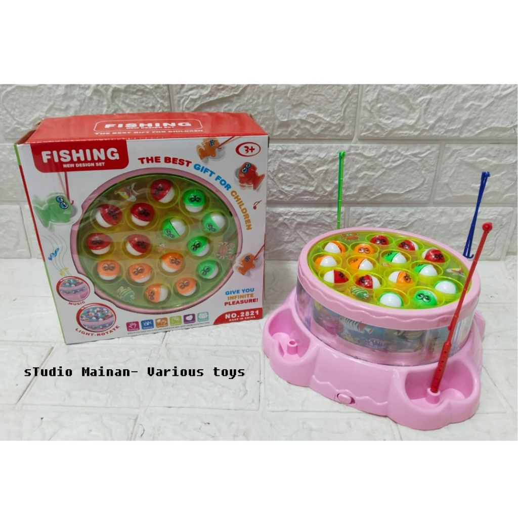 Jual fishing game proyektor mainan edukatif anak memancing fishing game ...