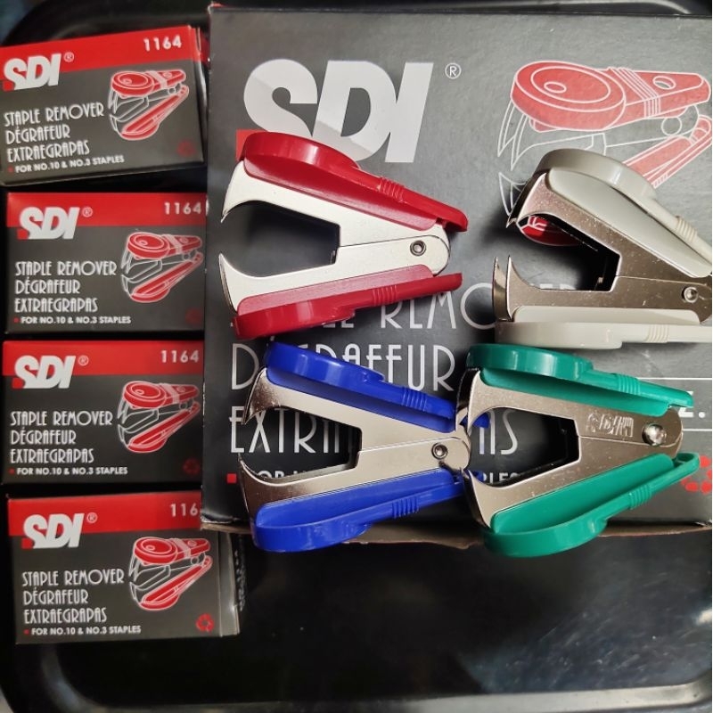 Jual Staples remover / pembuka isi staples SDI (1164) | Shopee Indonesia