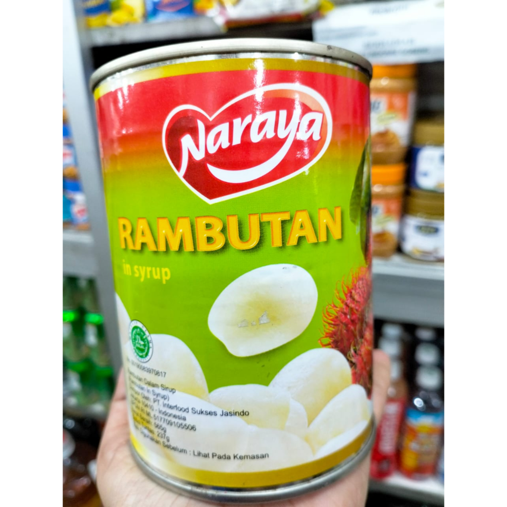 Jual Naraya Longan / Lychee / Rambutan Fruit Can In Syrup Buah ...