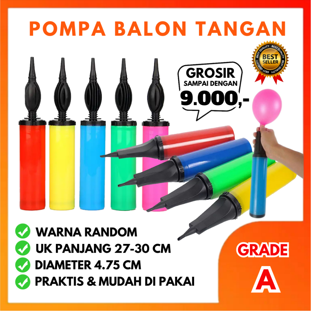 Jual POMPA BALON TANGAN Good Quality Pernak Pernik perlengkapan ...