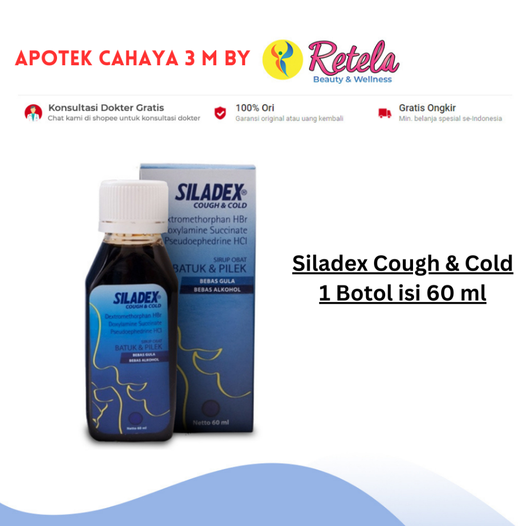 Jual Siladex Cough & Cold 60 ml | Shopee Indonesia