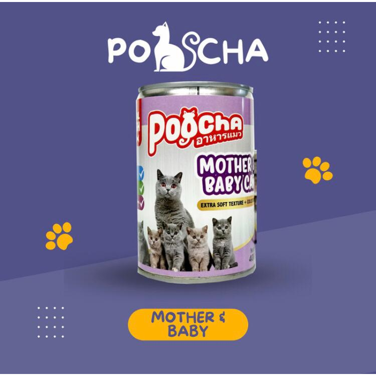 Jual POOCHA CAT FOOD KALENG 400 GR MAKANAN KUCING BASAH WET FOOD POOCHA ...
