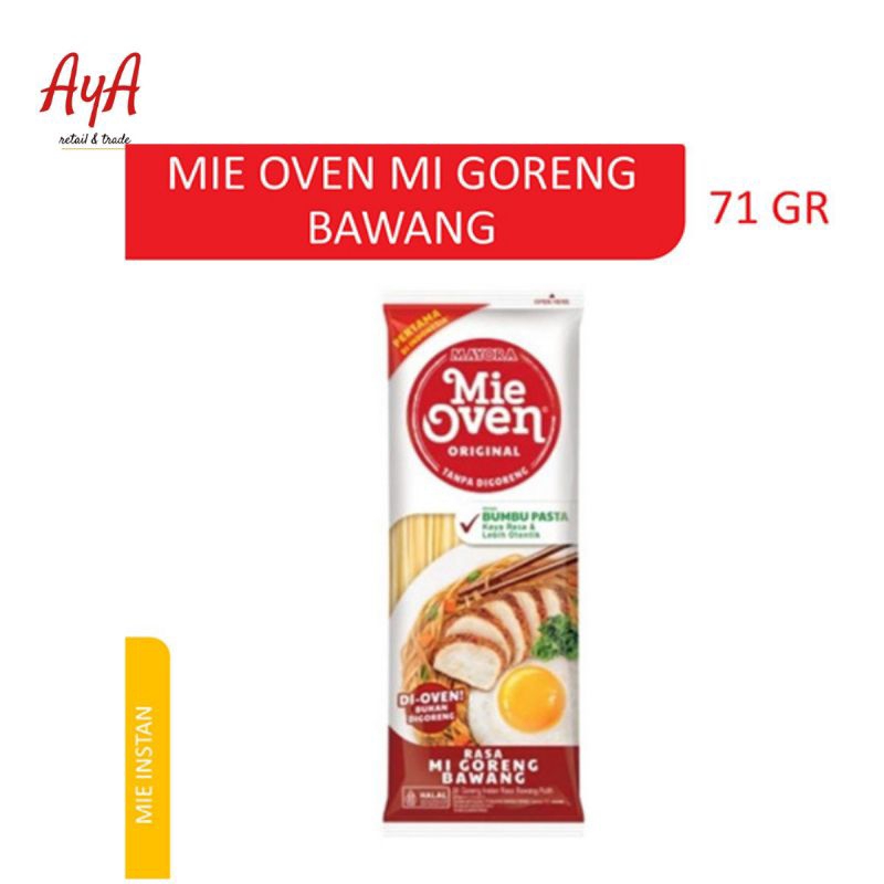 Jual Mie Oven Mayora Mi Goreng Bawang 71 g | Shopee Indonesia