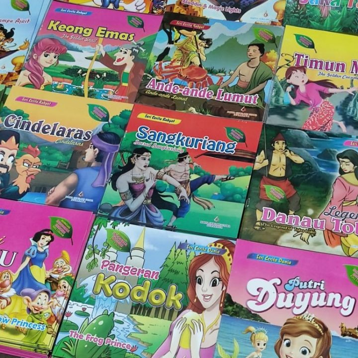 Jual Buku Dongeng Anak Full Colour Bergambar Seri Cerita 24 Halaman ...