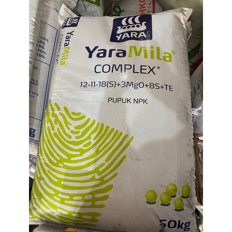 Jual pupuk npk Yara mila complex 12-11-18+TE 500gr | Shopee Indonesia