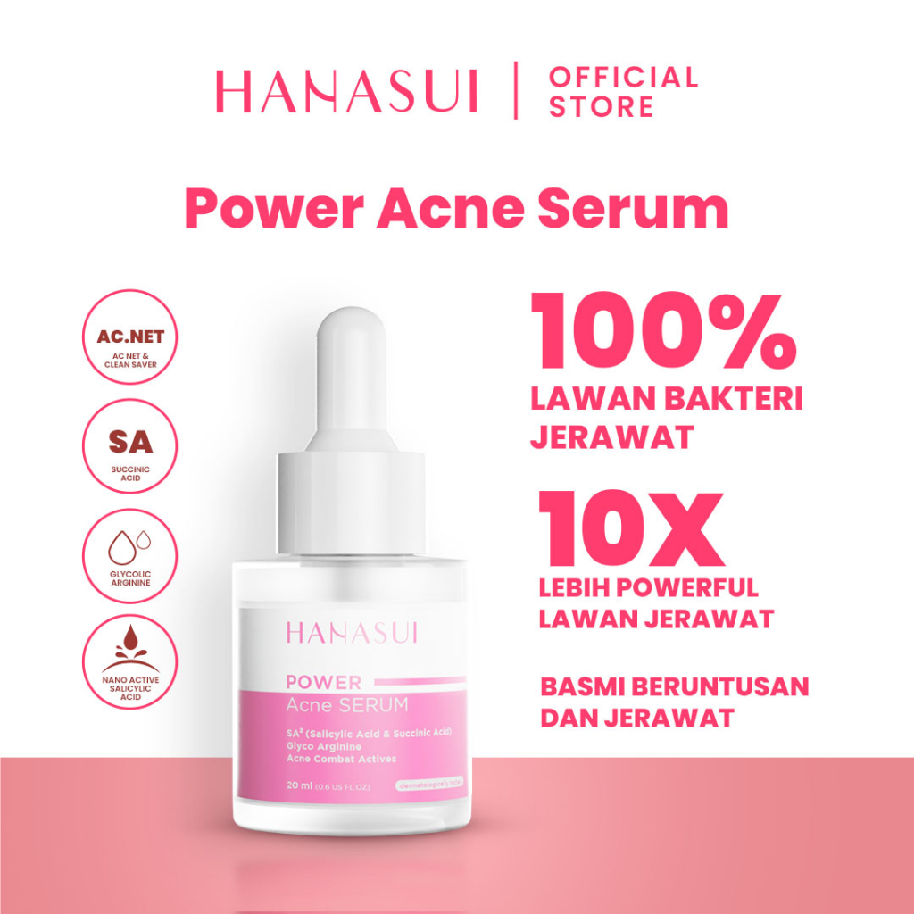 Jual Hanasui Power Acne Serum | Shopee Indonesia