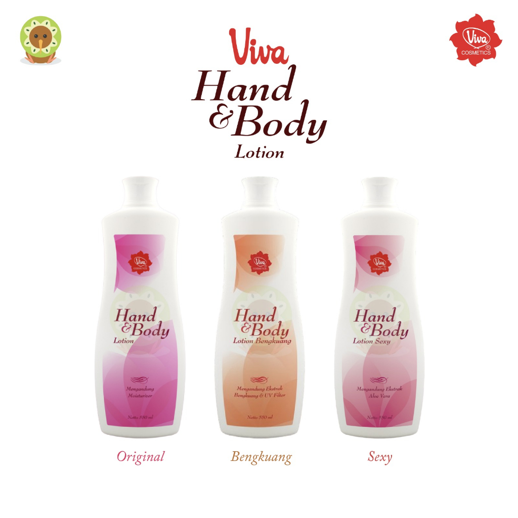 Jual [ 550ML ] VIVA HAND & BODY LOTION 550ML - LOTION VIVA BESAR ...
