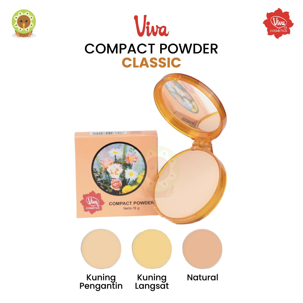Jual VIVA COMPACT POWDER STANDARD CLASSIC 19GR- BEDAK PADAT | Shopee ...