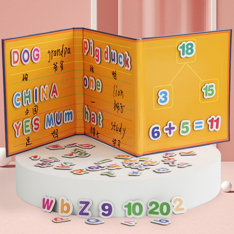 Jual Puzzle Buku Magnetic ABC Besar Dan Kecil Serta Angka 1-20 ...