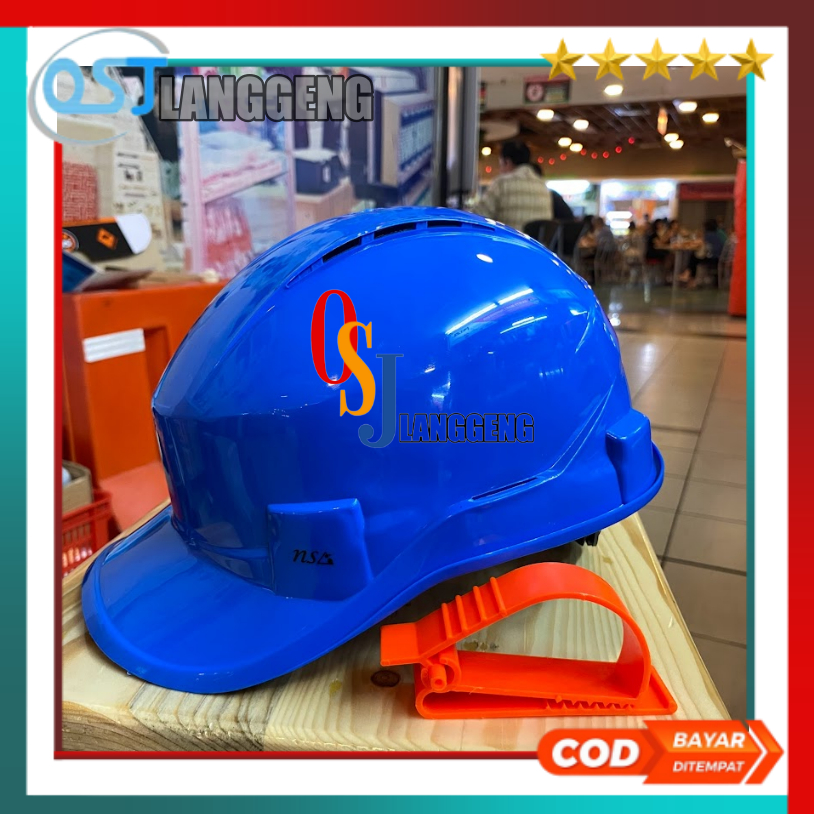 Jual Helm Safety NSA Vented Warna Biru - Helm Proyek Persamaan Delta ...