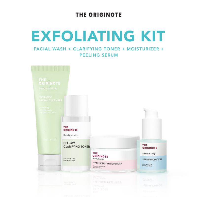 Jual SPESIAL BUNDLE 4 in 1 - The Originote Paket Skincare Facial Wash ...