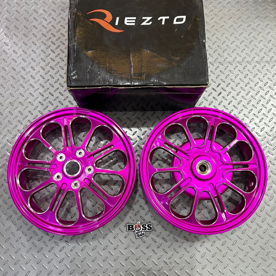 Jual Velg Riezto Model Marus W133 Pink Front & Rear Vespa Sprint Prima ...
