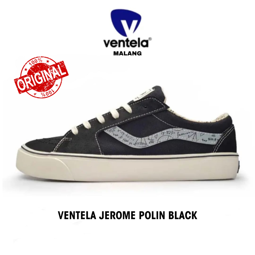 Jual Sepatu Ventela X Jerome Polin Konnijiwa Black Original 100% ...