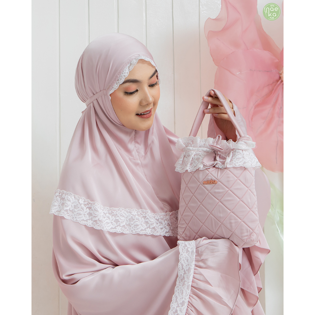 Jual Naeka Mukena Hajj 2in1 Series Silk Premium Mukena Umroh | Shopee ...