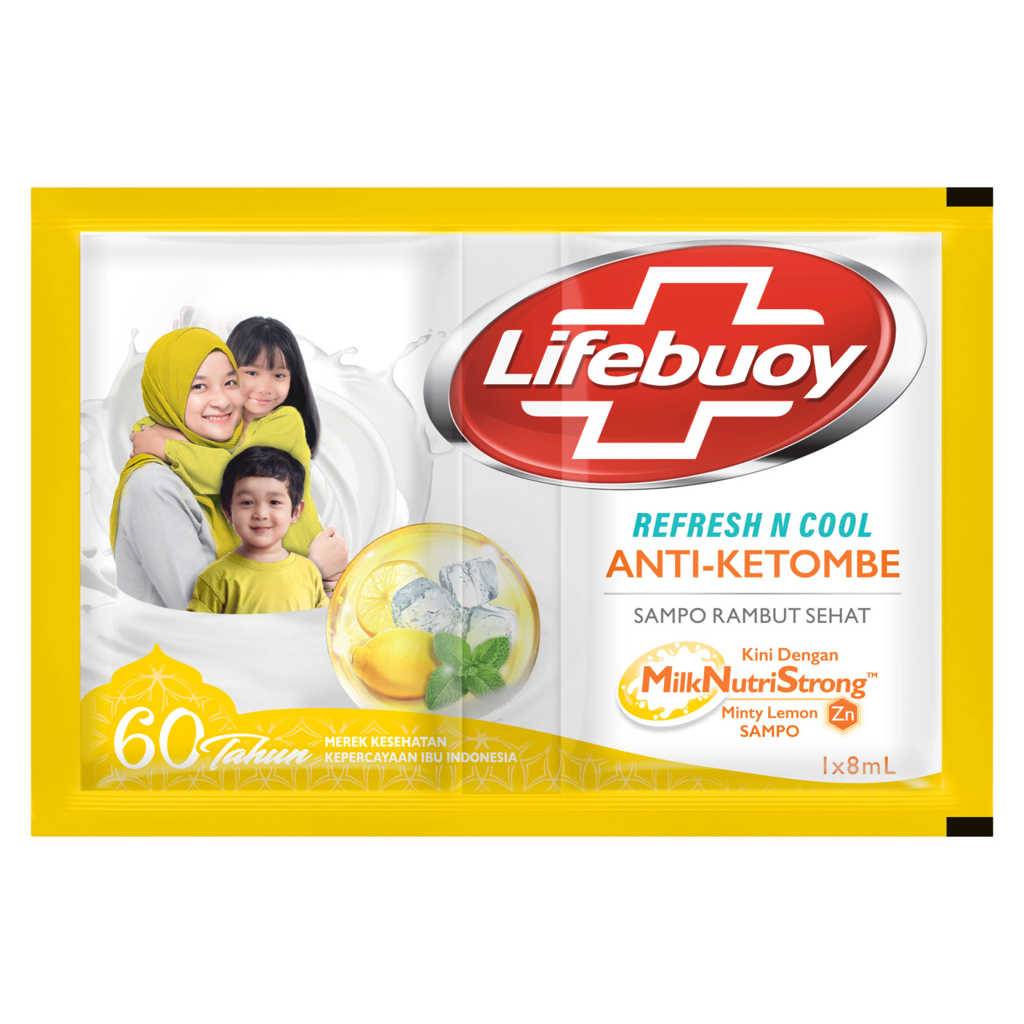 Jual LIFEBUOY SHAMPOO SACHET 1 RENCENG 12 PCS ANTI KETOMBE / KUAT & BERKILAU / RAMBUT RONTOK ...