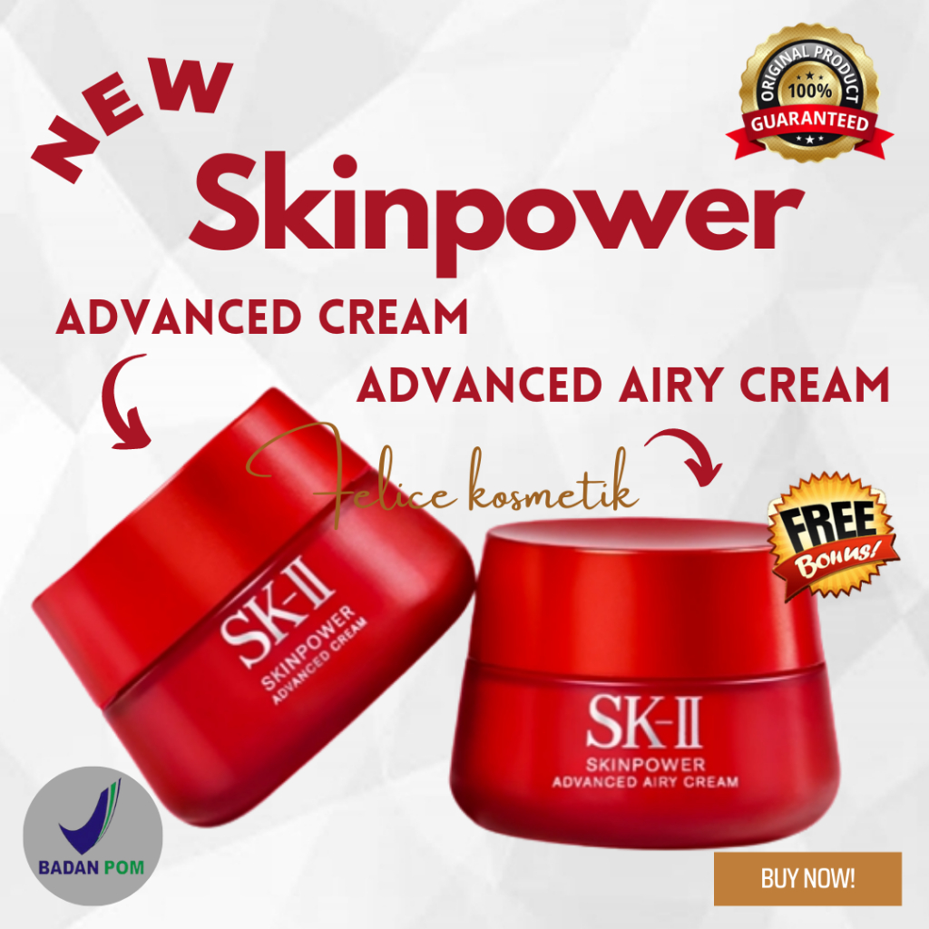 Jual ORIGINAL SK** FELICE SK SKIN POWER ADVANCED CREAM ANTI PENUAAN ...