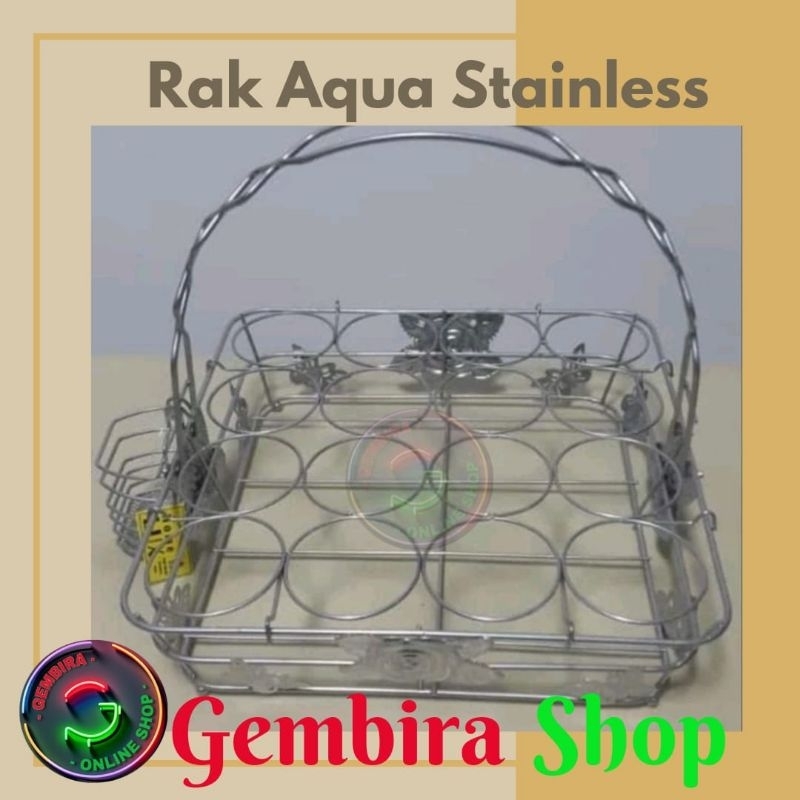 Jual Rak Aqua Stainless Steel Homelux | Shopee Indonesia